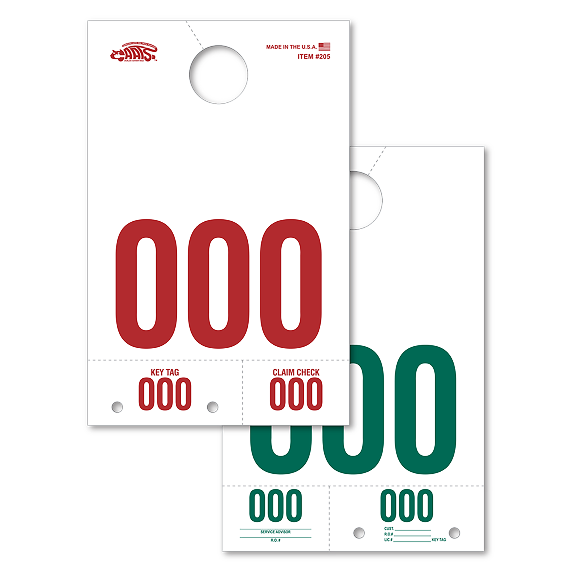 Auto Service Reminder Labels | CAATS